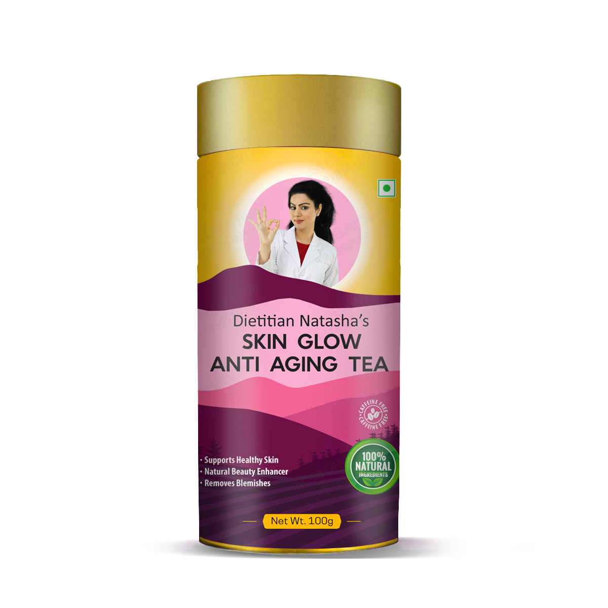 Skin Glow Anti-Aging Tea | Natural Glow & Youthful Skin | Herbal Detox ...